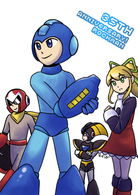 Megaman cogratz - ibisPaint
