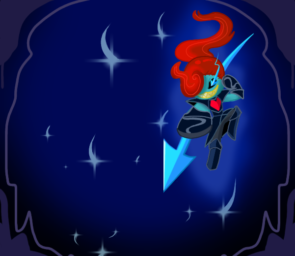 undyne the undying (cookie run) - ibisPaint