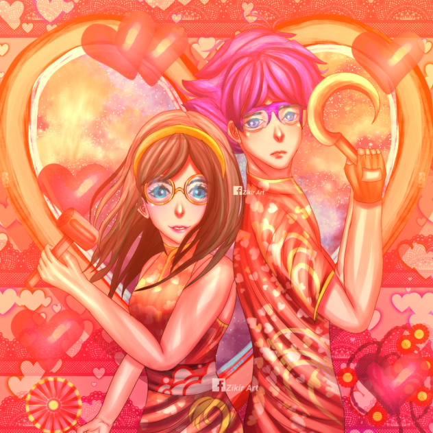 Couple Art Ying x Fang - ibisPaint