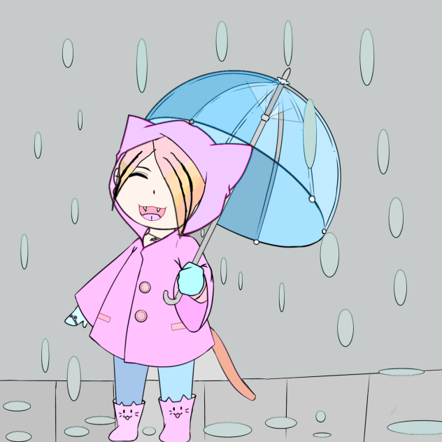 Happy rain - ibisPaint