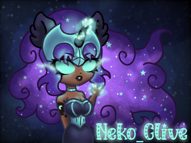 nightmare moon human ver - ibisPaint