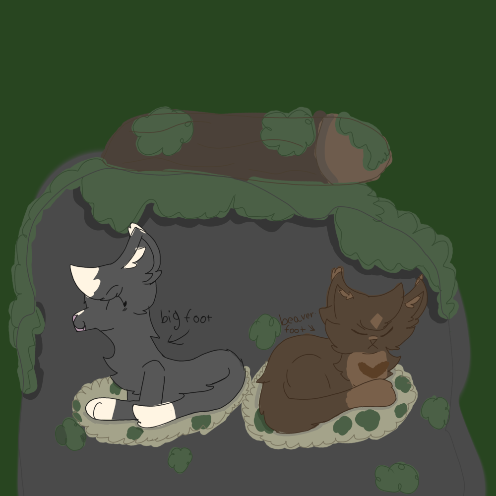 Bigfoot and BeaverFoot - ibisPaint