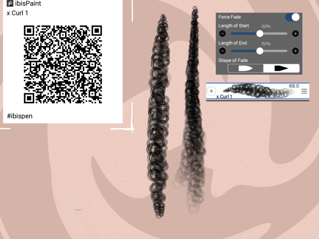 Instant Curl Brush. - ibisPaint