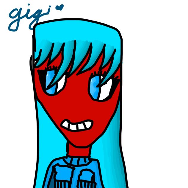 Gigi but as a human - ibisPaint