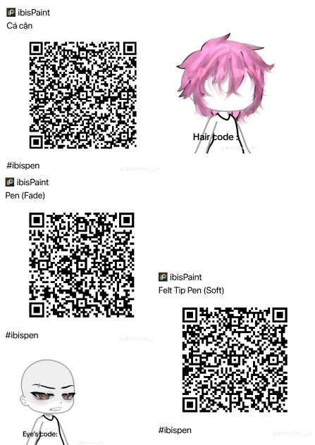 hair and eye's - ibisPaint