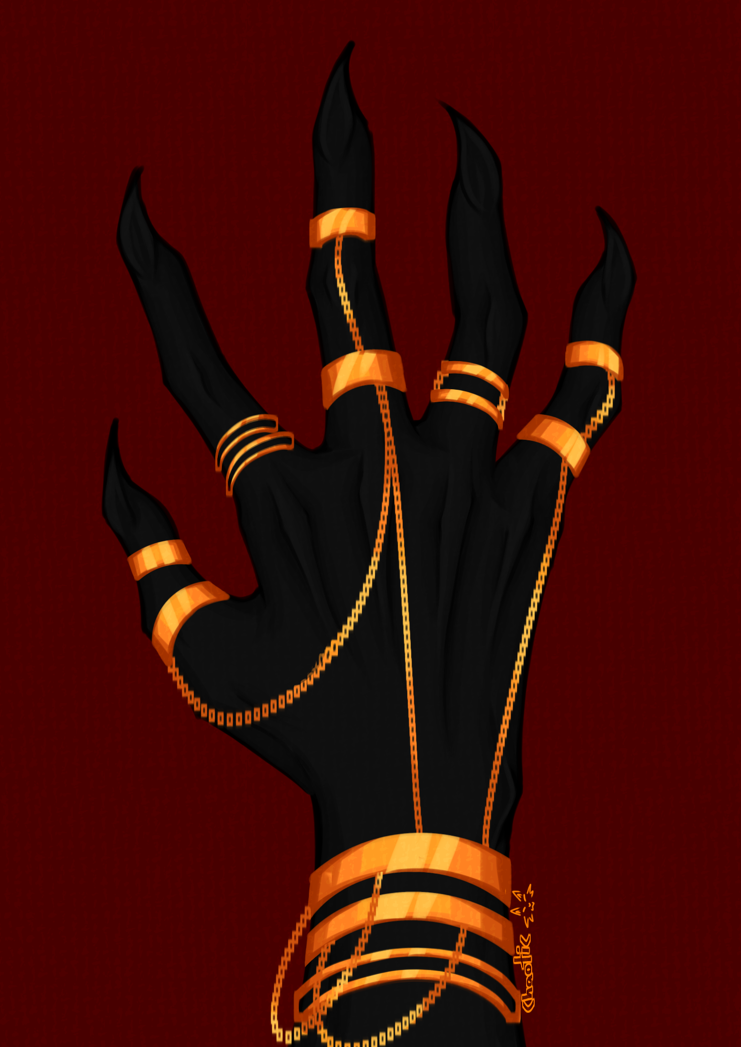 my OCs hand😗 - ibisPaint