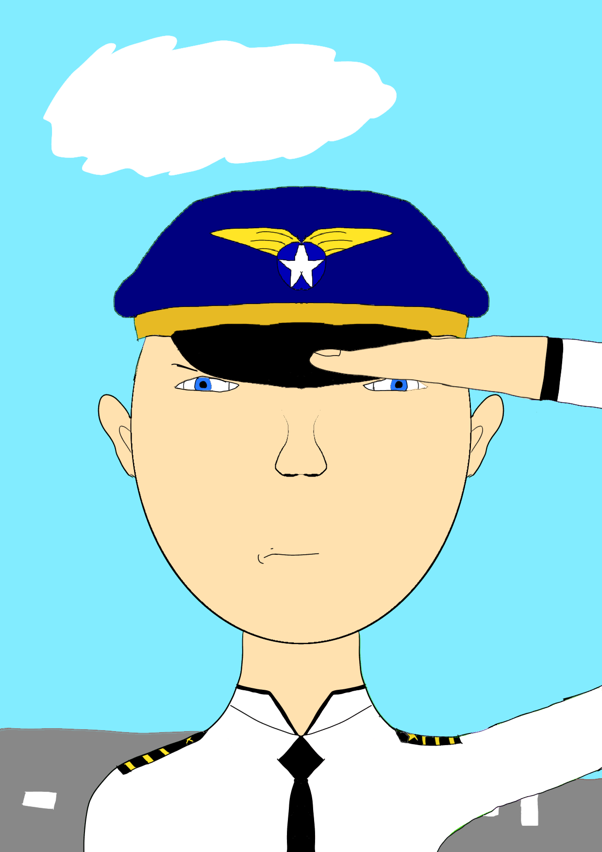 Flug Kapitän - ibisPaint