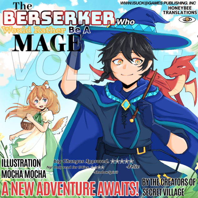 Tried to do Generic Fantasy manga cover - ibisPaint