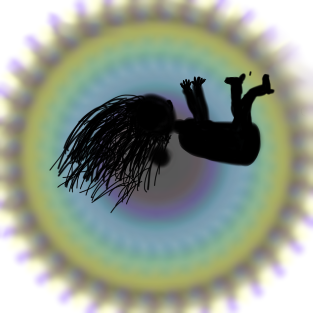 Girl Falling - ibisPaint