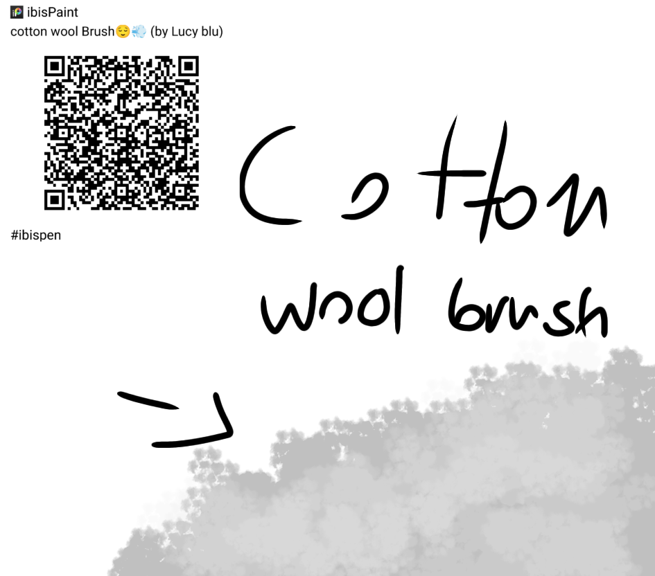 cotton wool brush😌💨 - ibisPaint