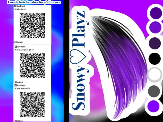 hair brushes - ibisPaint