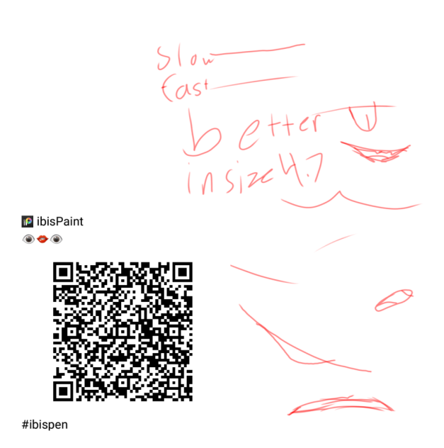 mouth brush - ibisPaint