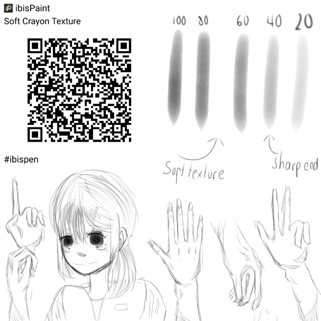 Soft Crayon Texture Brush - ibisPaint