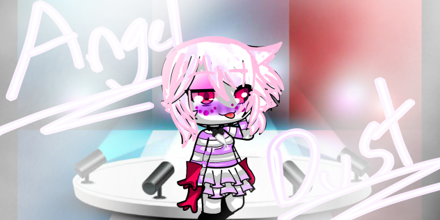 Angel Dust Gacha Edit - ibisPaint