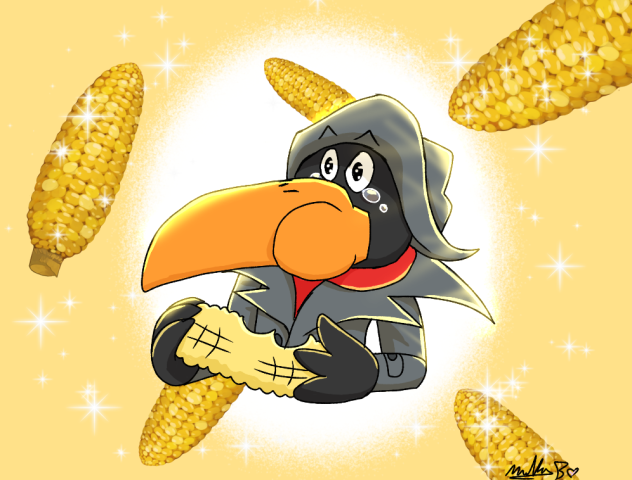Stiletto × Corn=A Crow's Dream Come True - ibisPaint