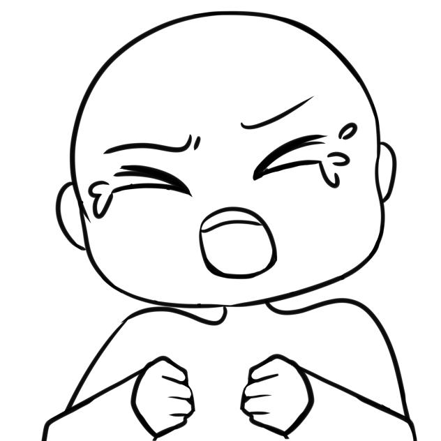 IBM4733 EMOTE BASE Frustrationbreak down - ibisPaint