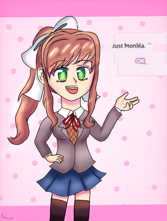 Monika DDLC - ibisPaint