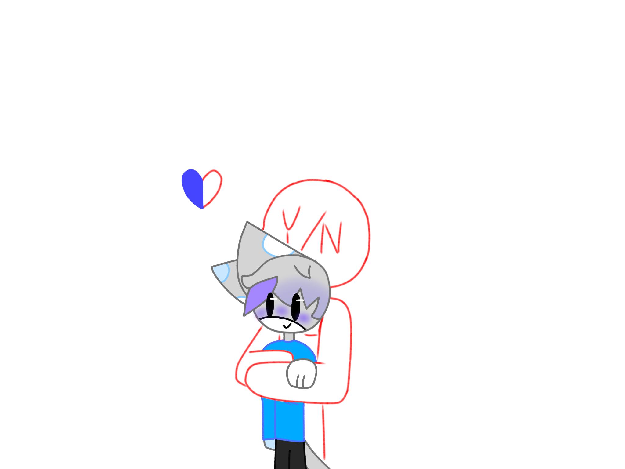 Hug Caleb! (Collab) - ibisPaint