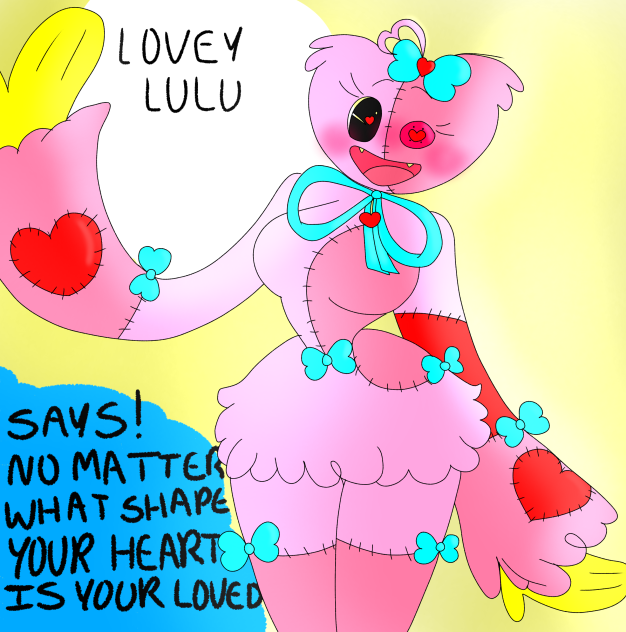 Poppy playtime oc lovely lulu - ibisPaint
