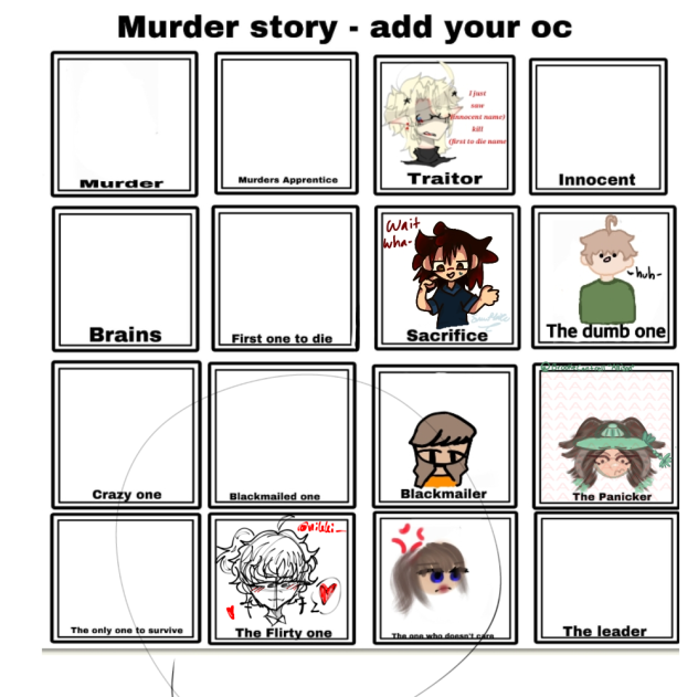 Murder Story- Add ur Oc - ibisPaint