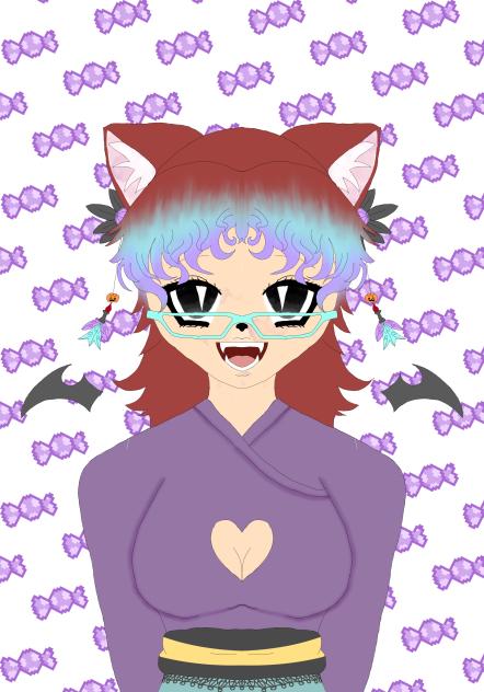 Halloween Haruko Hinatsumi🎃! - ibisPaint