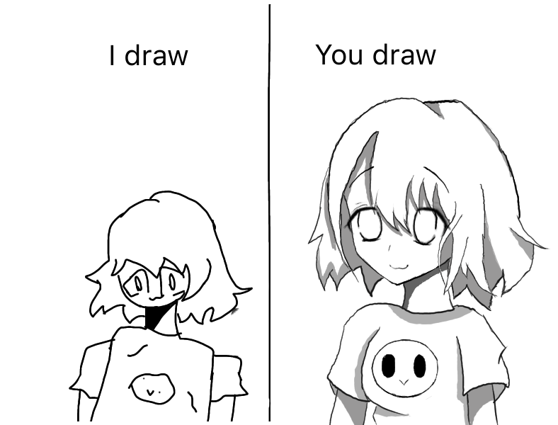 I draw you draw with diet coke - ibisPaint