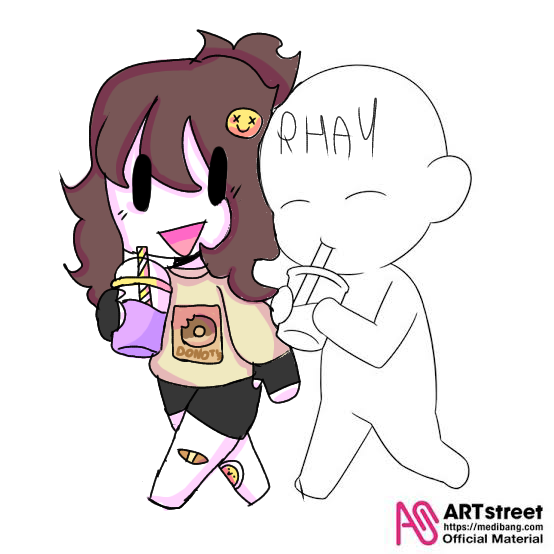 Griminice shake collad - ibisPaint