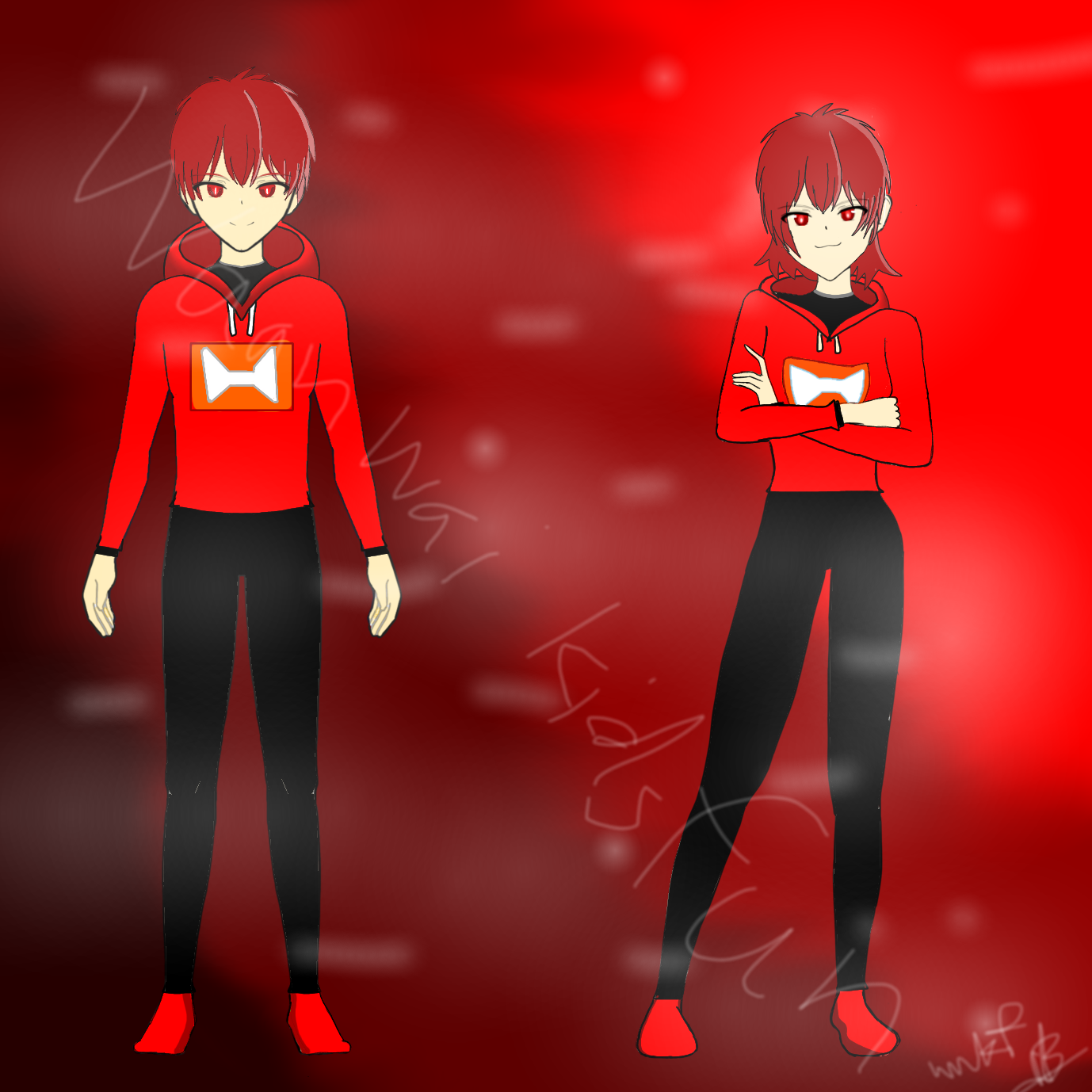 waan wai kids fun character boy & girl - ibisPaint