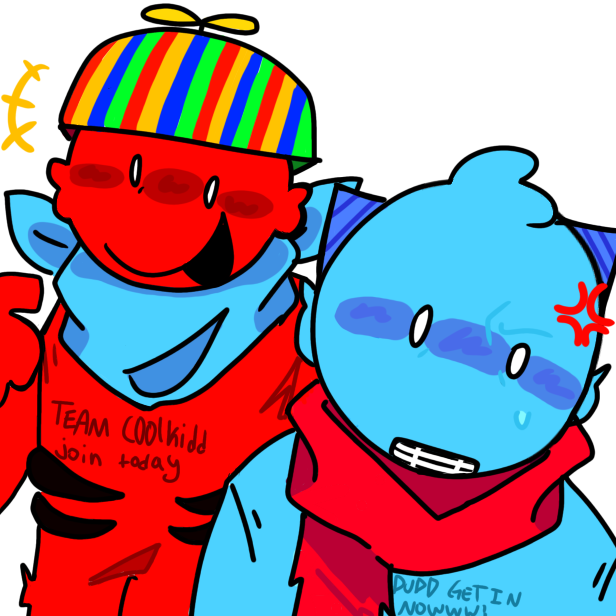 BLUUDUD & C00LKIDD DOODLE - ibisPaint