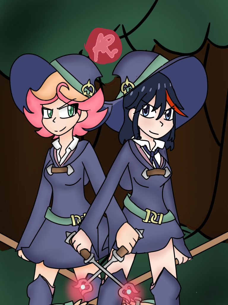 Amanda O’Neill, Ryuko Matoi, Luna Nova - ibisPaint