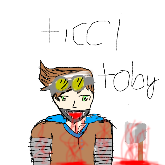 ticci toby speedpaint - ibisPaint