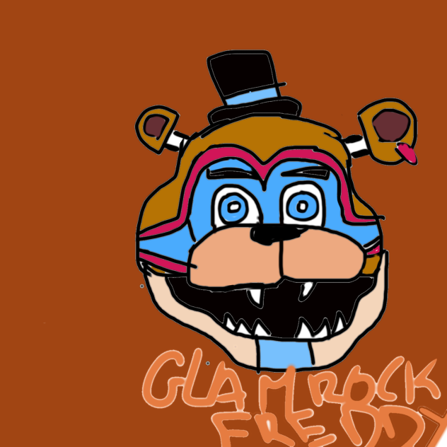 Glamrock Freddy - ibisPaint