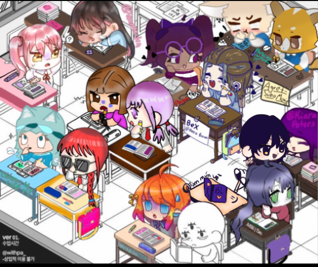 School collab!🤓 - ibisPaint