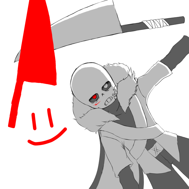 Cross sans - ibisPaint