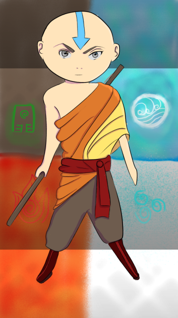 Avatar the last air bender Ang - ibisPaint
