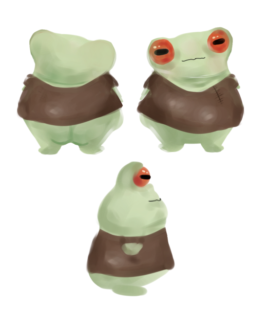 Frog Creature - ibisPaint