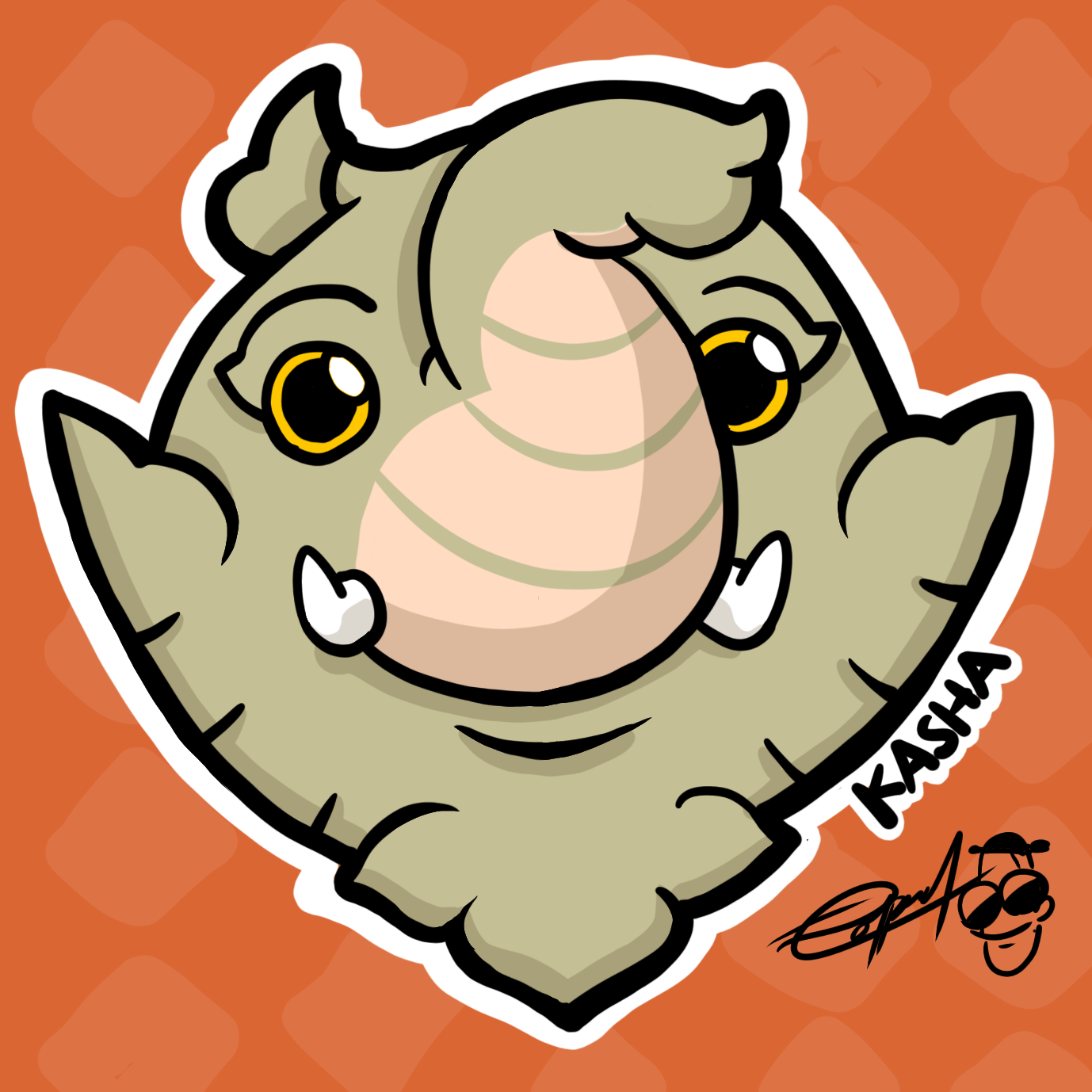 kasha face - ibisPaint