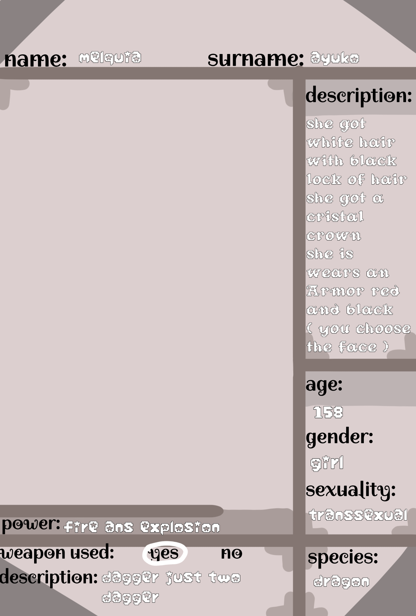 make your oc - ibisPaint