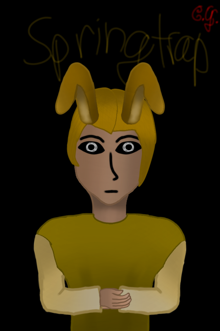 Human Springtrap, Fnaf - ibisPaint