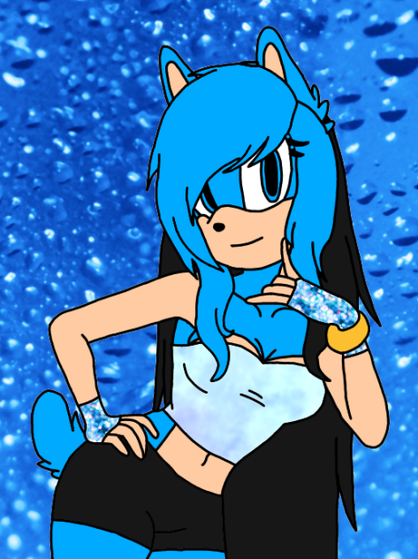 Becky Rose The Cute HedgeHog - ibisPaint