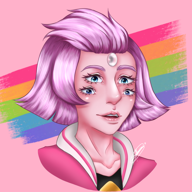 Rainbow cuarzt - ibisPaint
