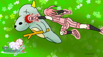 Amy attack Bogu - ibisPaint