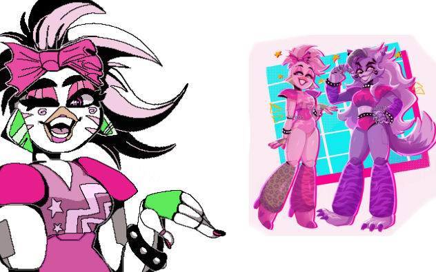 glamrock chica 💝 - ibisPaint