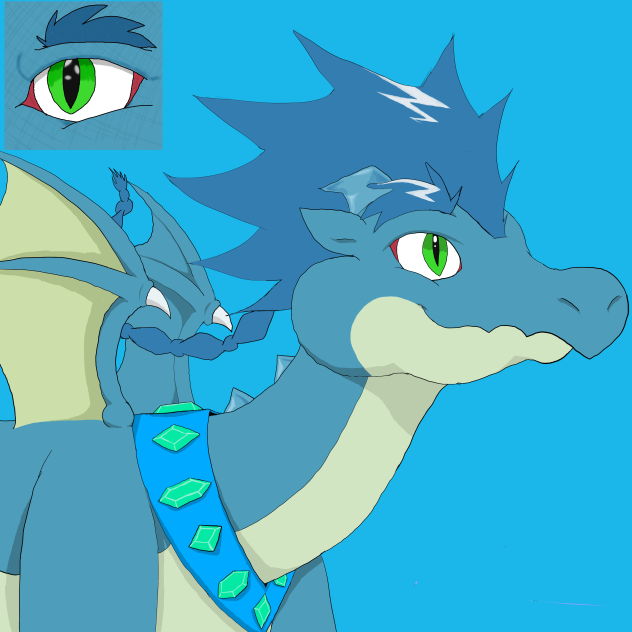 Eye into Crest - ibisPaint