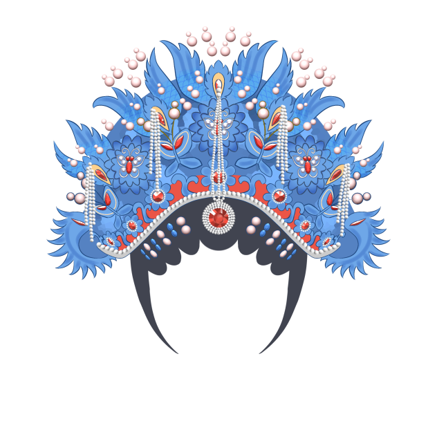peking opera hat - ibisPaint