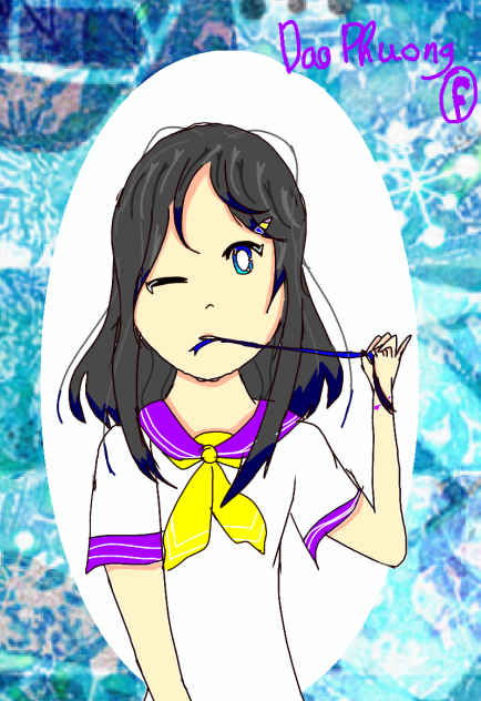 tie your hair up, please! - ibisPaint