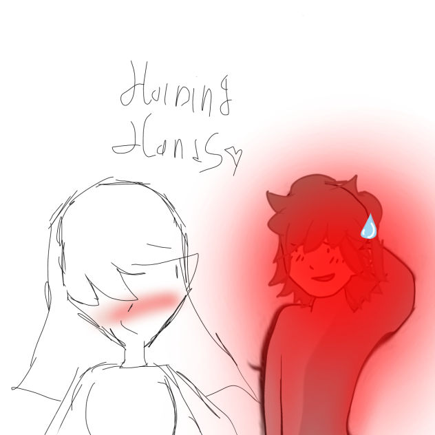 Holding Hands Collab - ibisPaint