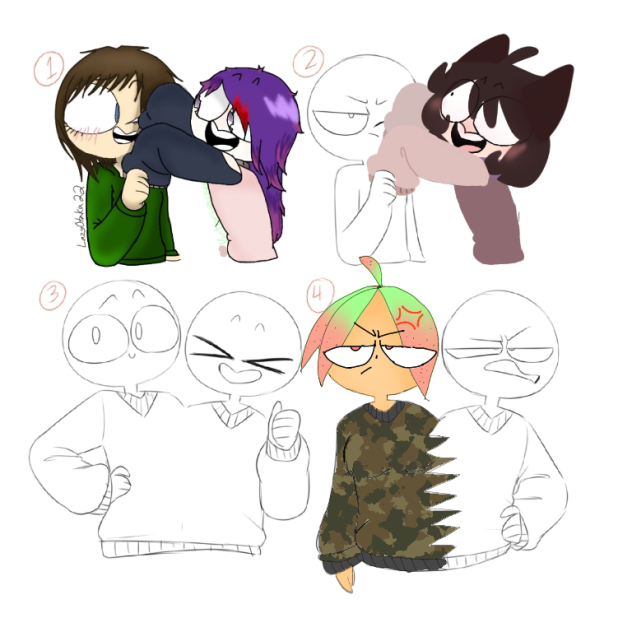 love hate collab - ibisPaint