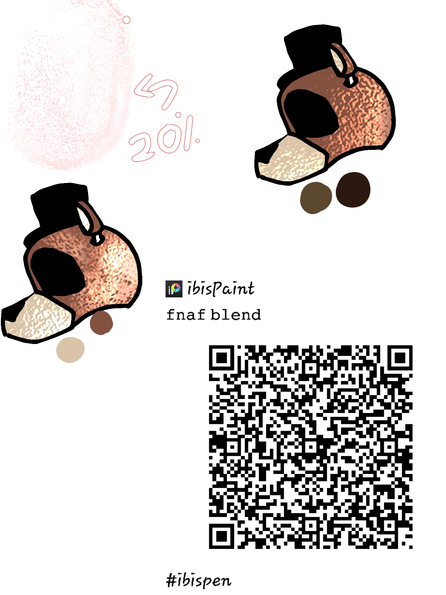 fnaf pen - ibisPaint