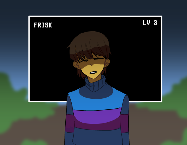 frisk glitchtale - ibisPaint